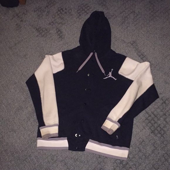 Jordan | Shirts | Jordan Snap Up Hoodie | Poshmark